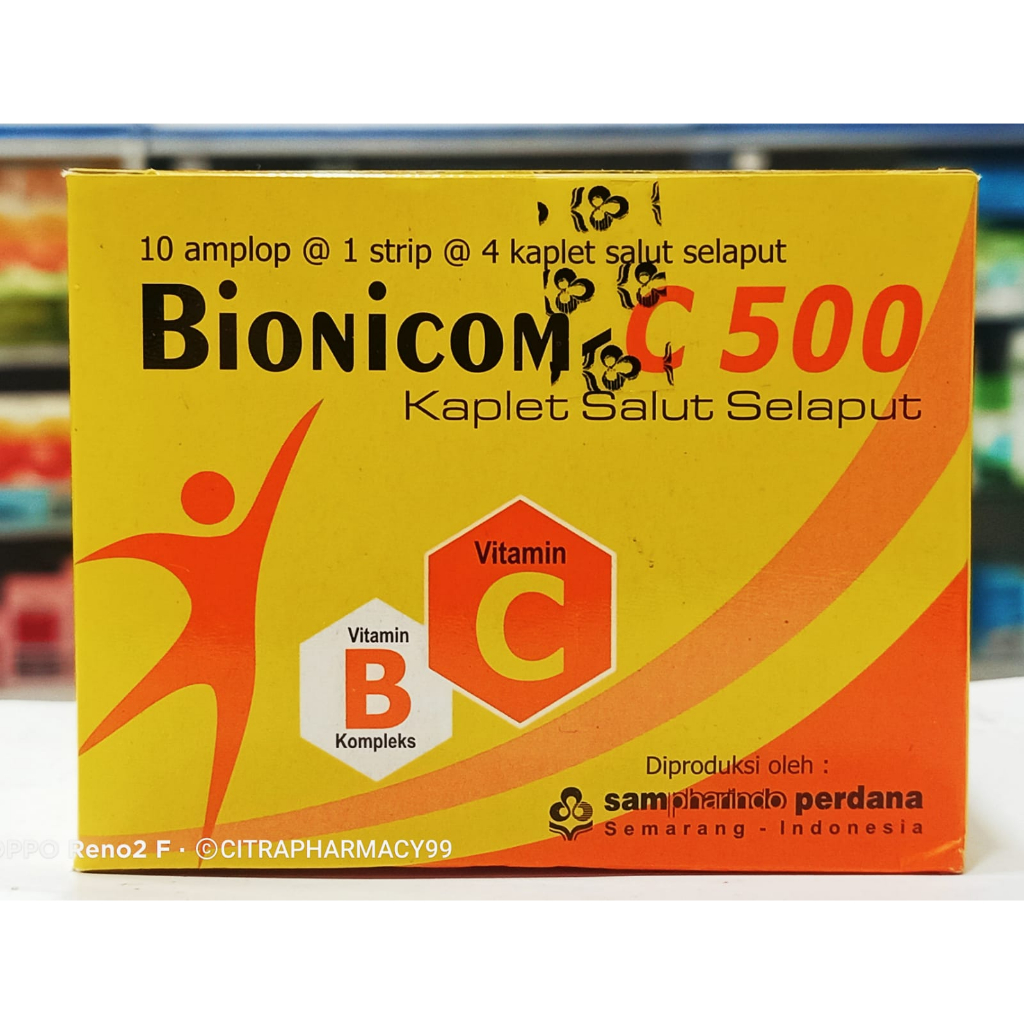 Jual Bionicom 𝐂 𝟓𝟎𝟎 𝟏 𝐊𝐎𝐓𝐀𝐊 𝐈𝐒𝐈 𝟒𝟎 𝐊𝐀𝐏𝐋𝐄𝐓 - Memelihara Kesehatan Tubuh ...