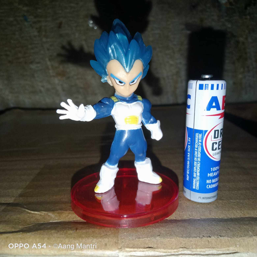 Jual action figure dragon ball vegeta super saian blue saiyn suit ...