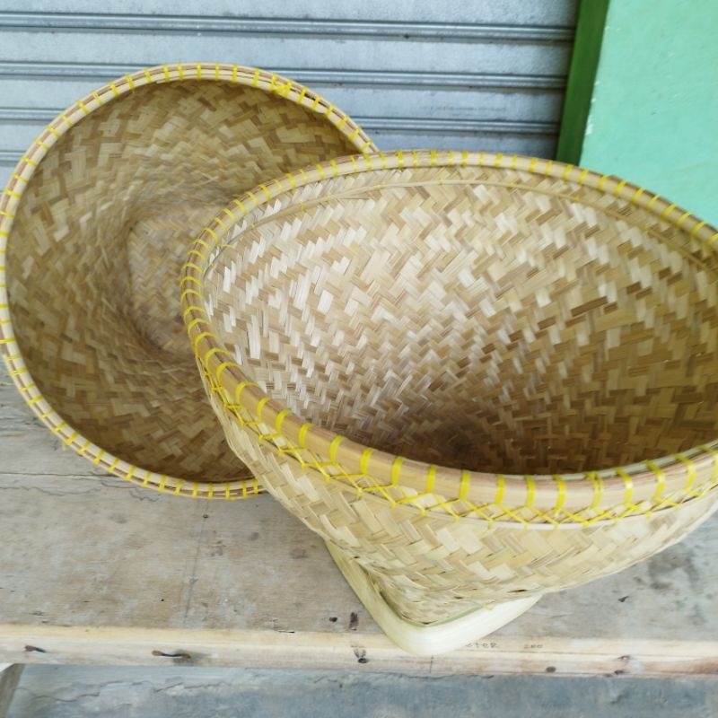 Jual Bakul Nasi Wakul Bambu Boboko Diameter 44cm | Shopee Indonesia