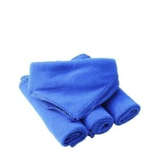 Jual Kain Lap Mobil Motor Serbaguna Microfiber Tipis Biru 25 x 25 cm ...