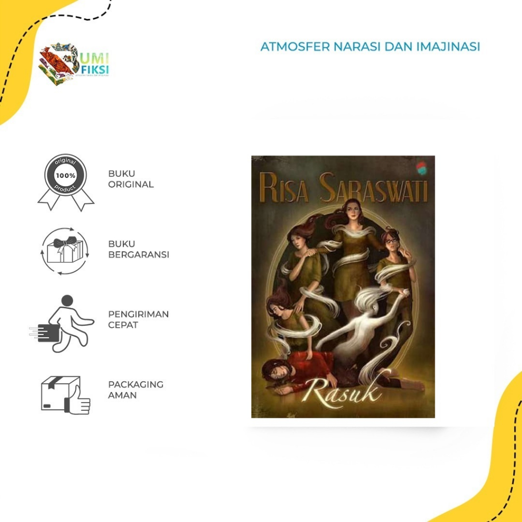 Jual Buku Bacaan Novel | RASUK By risa saraswati Bukune- BUMIFIKSI ...