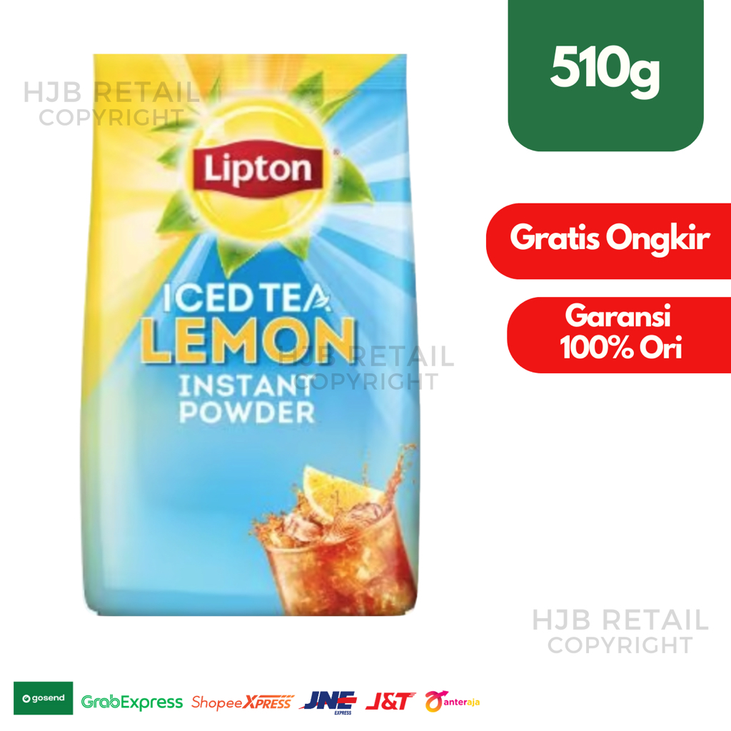 Jual Lipton Ice Tea Lemon 510g ( Es Lemon Tea Bubuk ) | Shopee Indonesia
