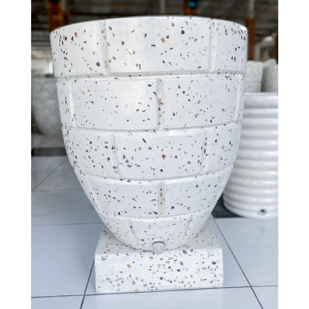 Jual Bak Mandi Terrazzo Natalie Motif Brick + Tatakan (Wajib Baca ...