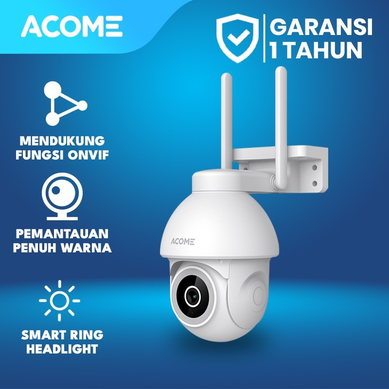 Jual Acome APC31 Camera CCTV Outdoor HD Full Color Night Vision IOT | Shopee Indonesia