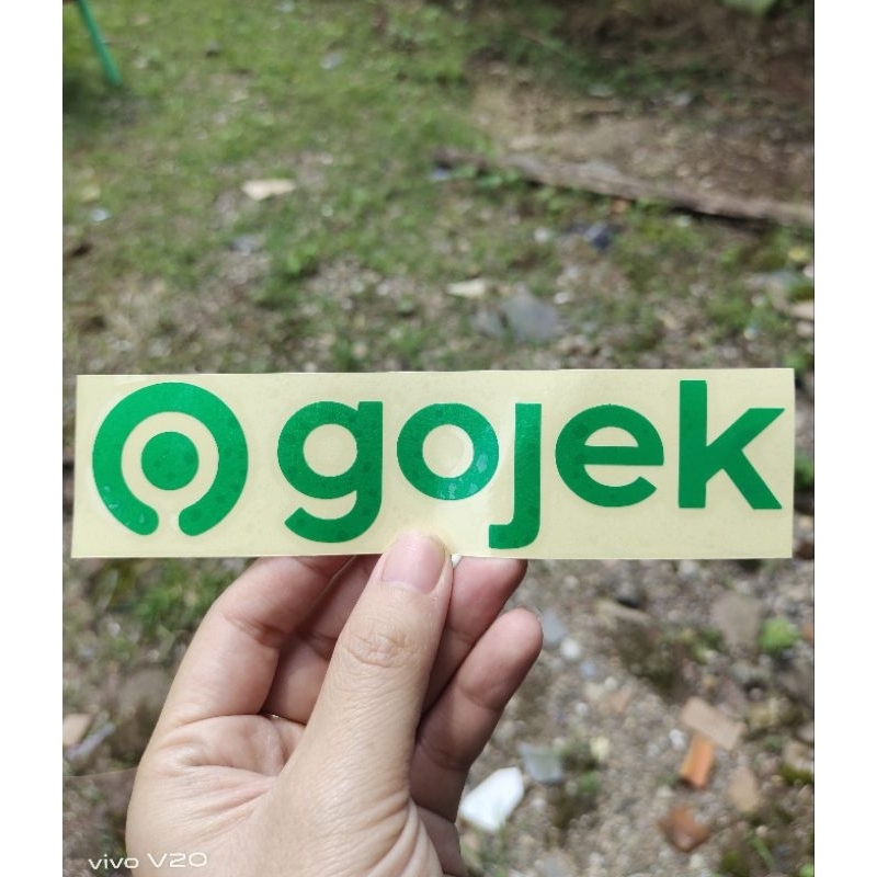 Jual stiker cuting logo gojek | Shopee Indonesia