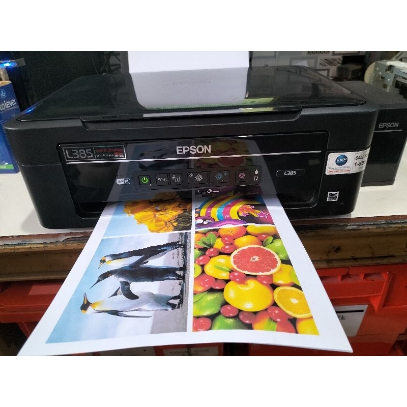 Jual Epson L385 WiFi Print Scan Copy Normal Siap Pakai dan Bergaransi ...