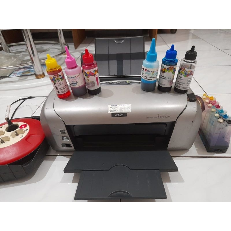 Jual PRINTER SECOND EPSON - Printer Epson R230 | Shopee Indonesia