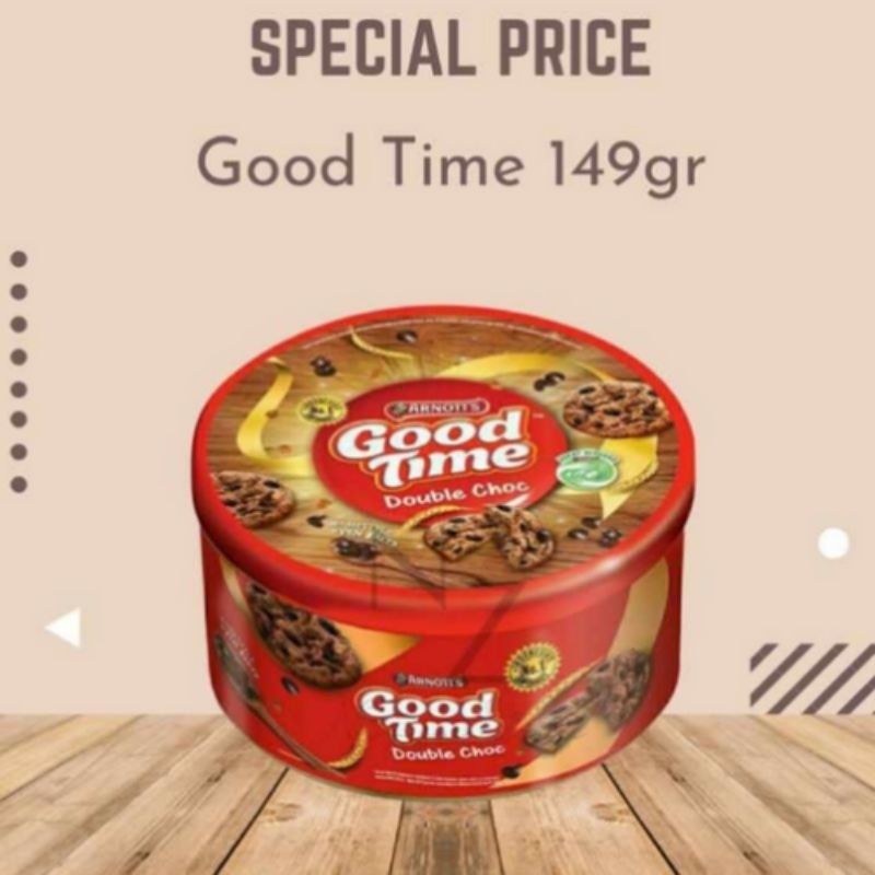Jual GOOD TIME COOKIES CHOCO / GOOD TIME COKLAT KUKIS 149 gram | Shopee ...