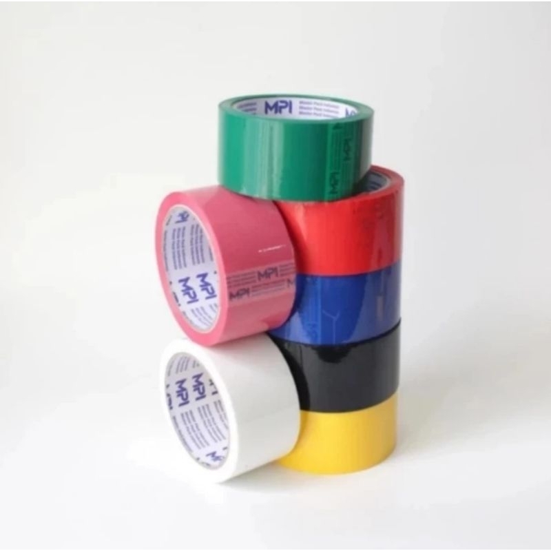 Jual Lakban isolasi warna warni MPI 48 mm × 50 meter × 45 mikron eceran ...