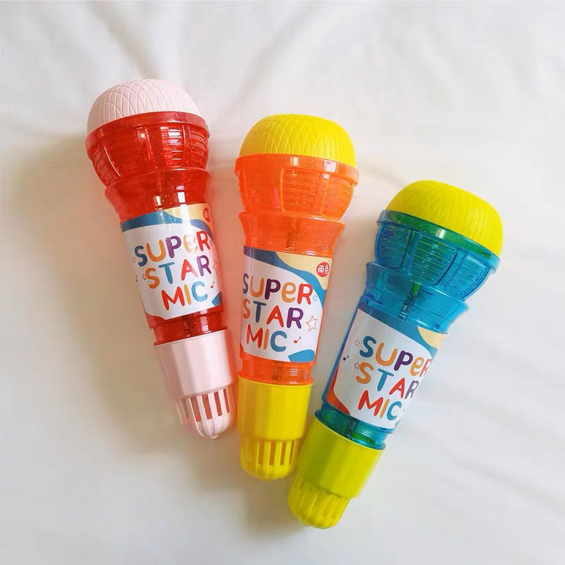 Jual echo microphone anak mike nyanyi anak tanpa batrei dengan gema ...