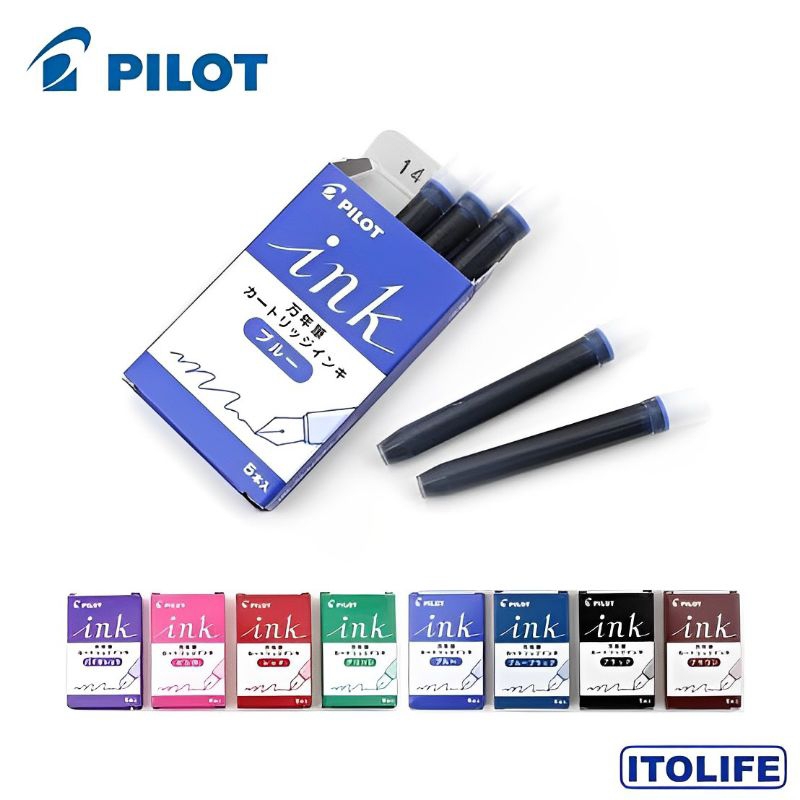 Jual Ink Cartridge Pilot IRF-5S / Tinta Fountain Pen Merk Pilot ...