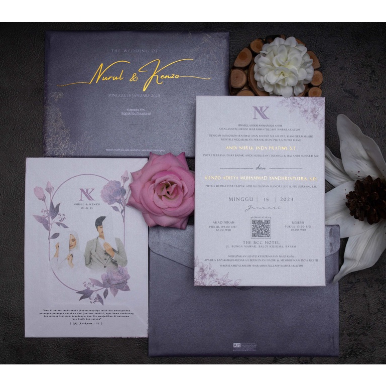 Jual Undangan Hard Cover elegant | Shopee Indonesia