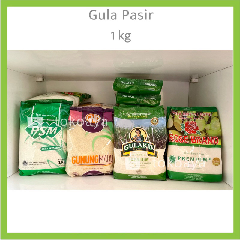 Jual Gulaku Gula Pasir 1 Kg 1Kg | Shopee Indonesia