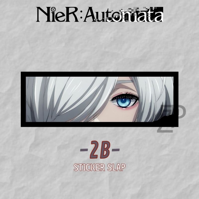 Jual STICKER SLAP ANIME 2B: NIER AUTOMATA (WATERPROOF) | Shopee Indonesia
