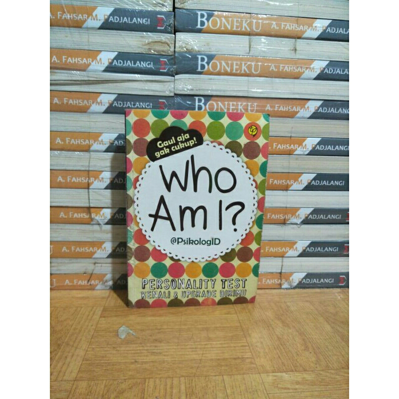 Jual BUKU ORI - WHO AM I PERSONALITY TEST KENALI & UPGRADE DIRIMU ...