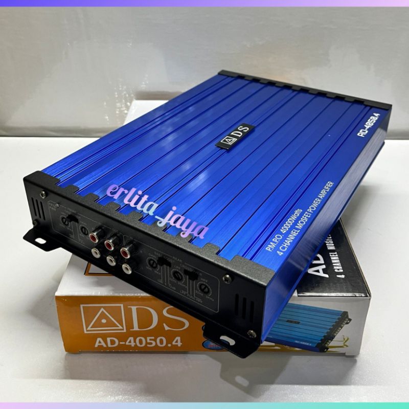 Jual POWER AMPLIFIER MOBIL ADS AD-4050.4 CH 10000 WATT | Shopee Indonesia