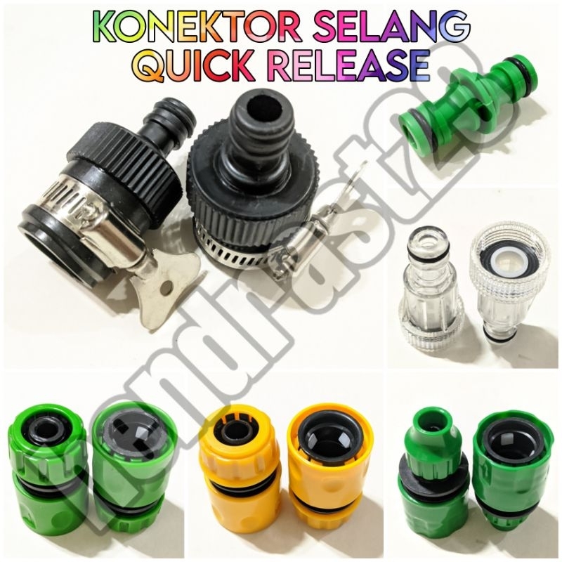 Jual KONEKTOR JOINER QUICK RELEASE SELANG / KONEKTOR SAMBUNG SELANG ...
