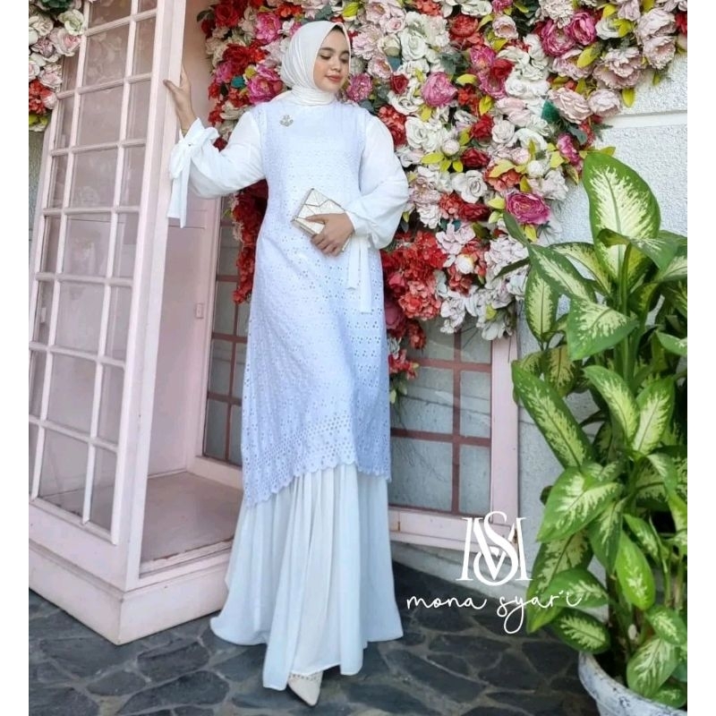 Jual YUMNA DRESS GAMIS RAYA IED BY MONA SYARI M.E | Shopee Indonesia