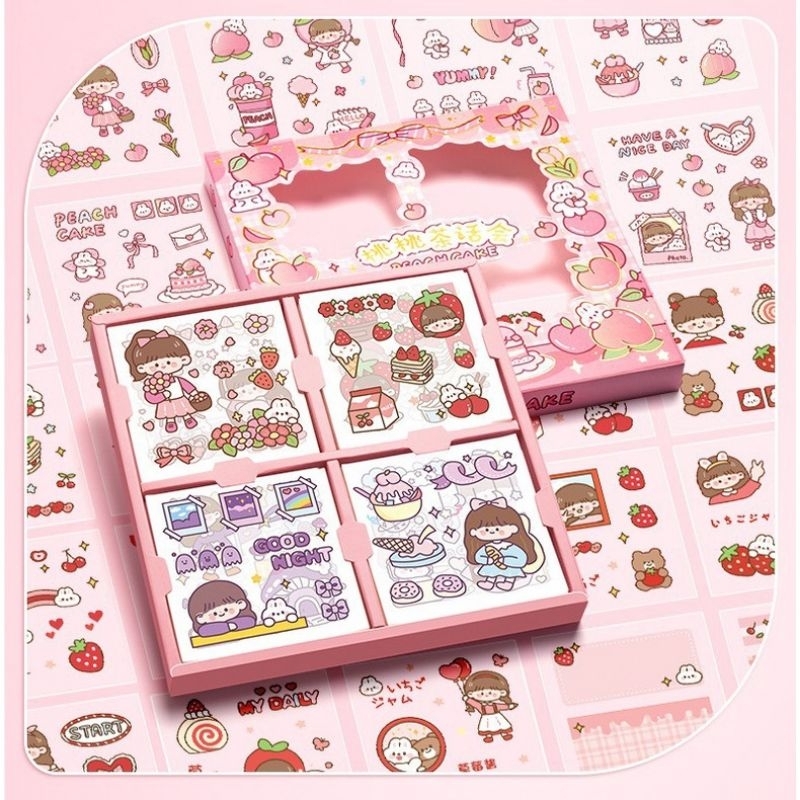 Jual Sticker Lucu / Stiker Korea / Stiker kartun / DIY Sticker PVC ...