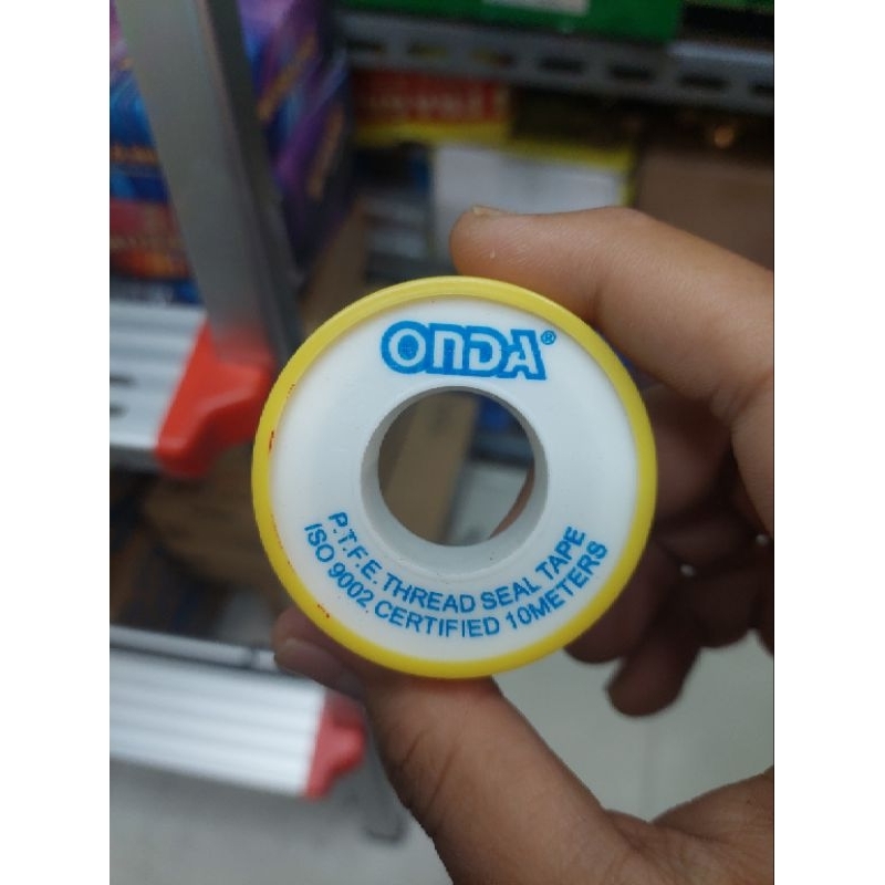 Jual Seal Tape Onda 10meter / Solasi Kran Air Onda / Seal Tape Onda ...