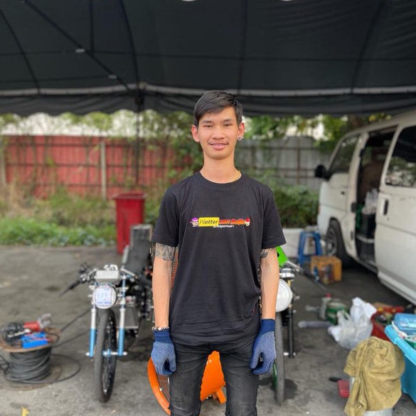 Jual KAOS PILOTTER X BOM RANGSIT ORIGINAL FREE STIKER KAOS RACING ...