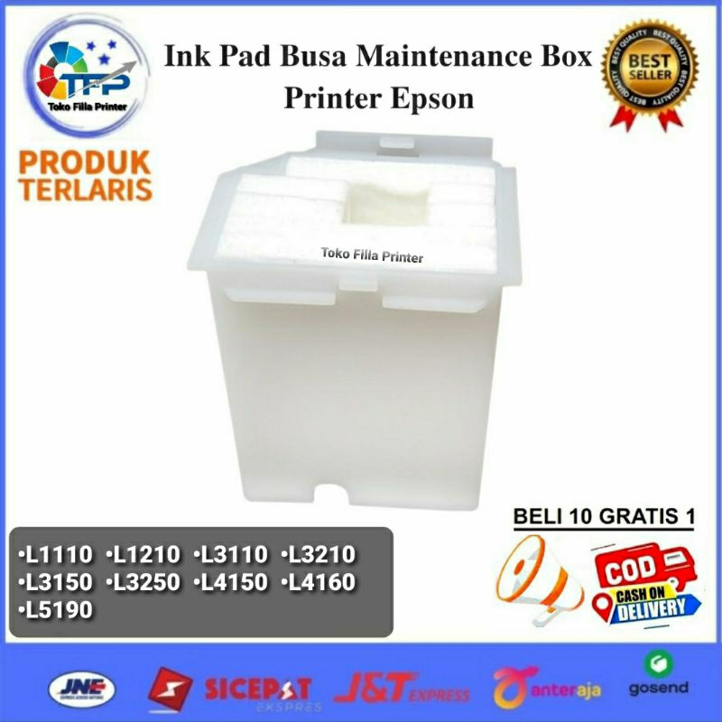 Jual Ink Pad Busa Maintenance Box Pembungan Tinta Printer Epson L1110 ...