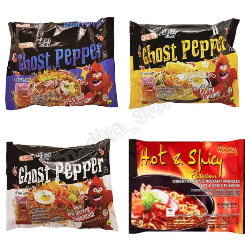 Jual Ghost Pepper MAMEE | Shopee Indonesia