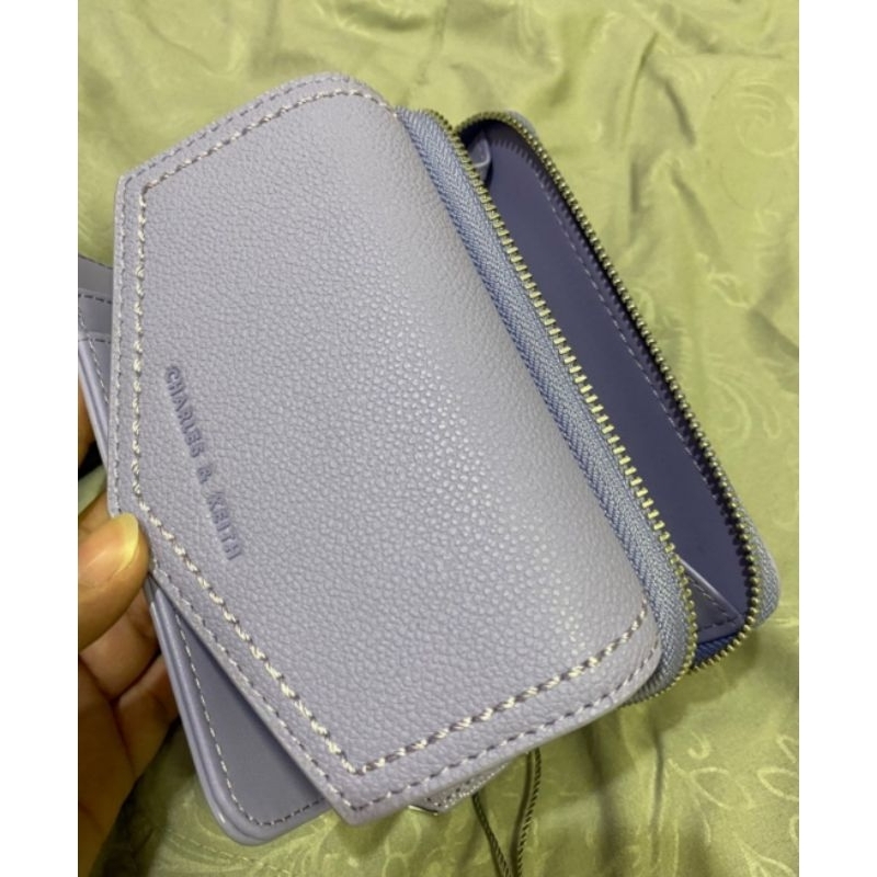 Jual CHARLES&KEITH DOMPET LILAC NEW ORI STORE | Shopee Indonesia