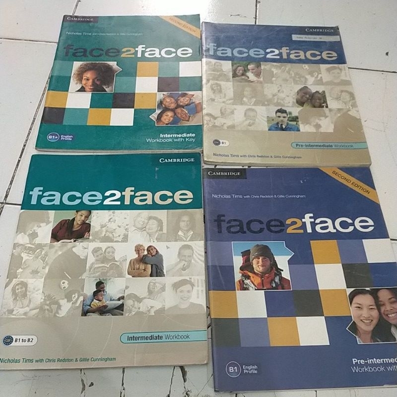 Jual CABUTAN FACE2FACE INTERMEDIATE WORKBOOK dan PRE INTERMEDIATE WORKBOOK WITH KEY dan ...