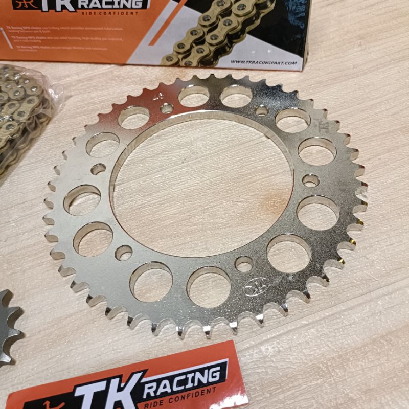 Jual gear belakang R15 v3 vixion new XSR155 TK racing 428 ukuran 45 46 ...