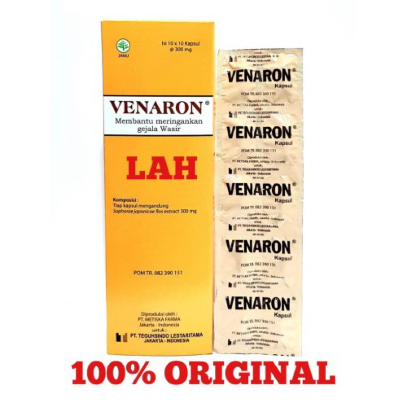 Jual Venaron 300 mg Strip Isi 10 Kapsul | Shopee Indonesia