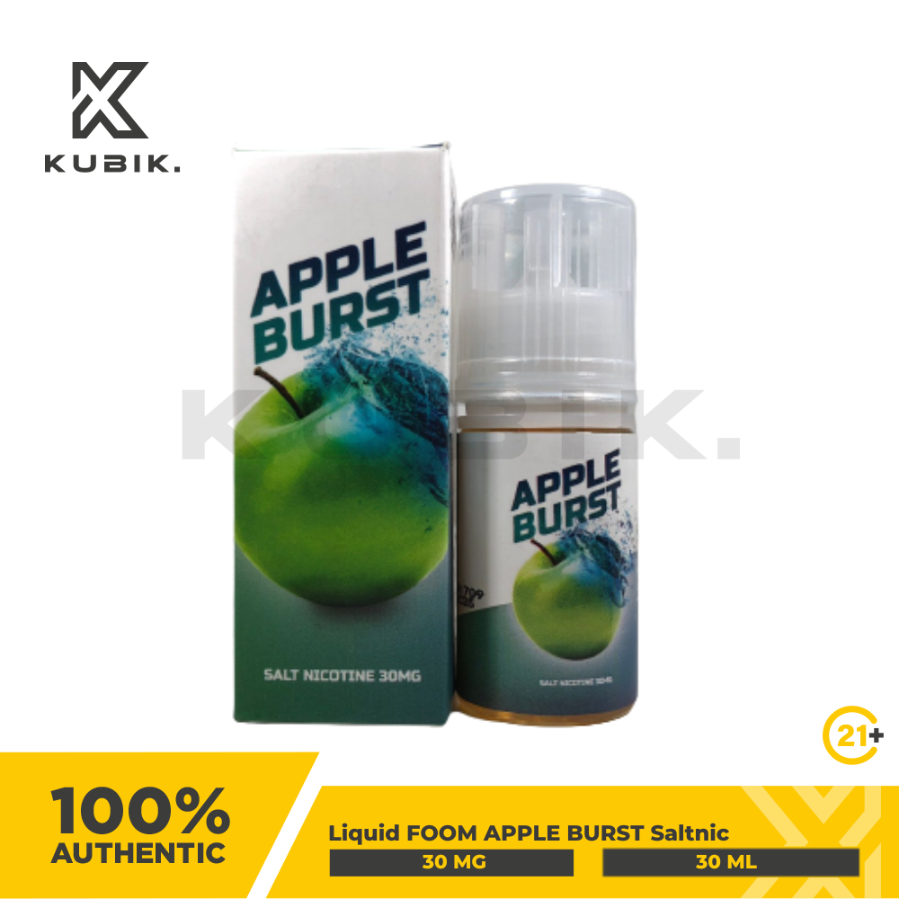 Jual Liquid Foom Apple Burst Salt Nic 30ML by Foom | Shopee Indonesia