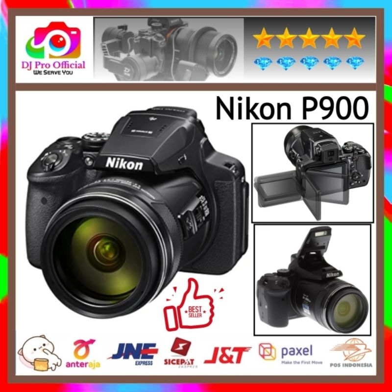 Jual Nikon P900 Coolpix P 900 Camera Digital 16 Megapixels 83x Optical ...