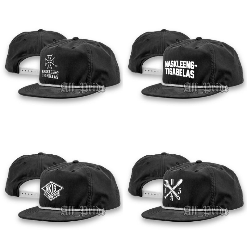 Jual Topi Distro Lokal NASKLENG TIGA BELAS Snapback Classic Pria Wanita ...