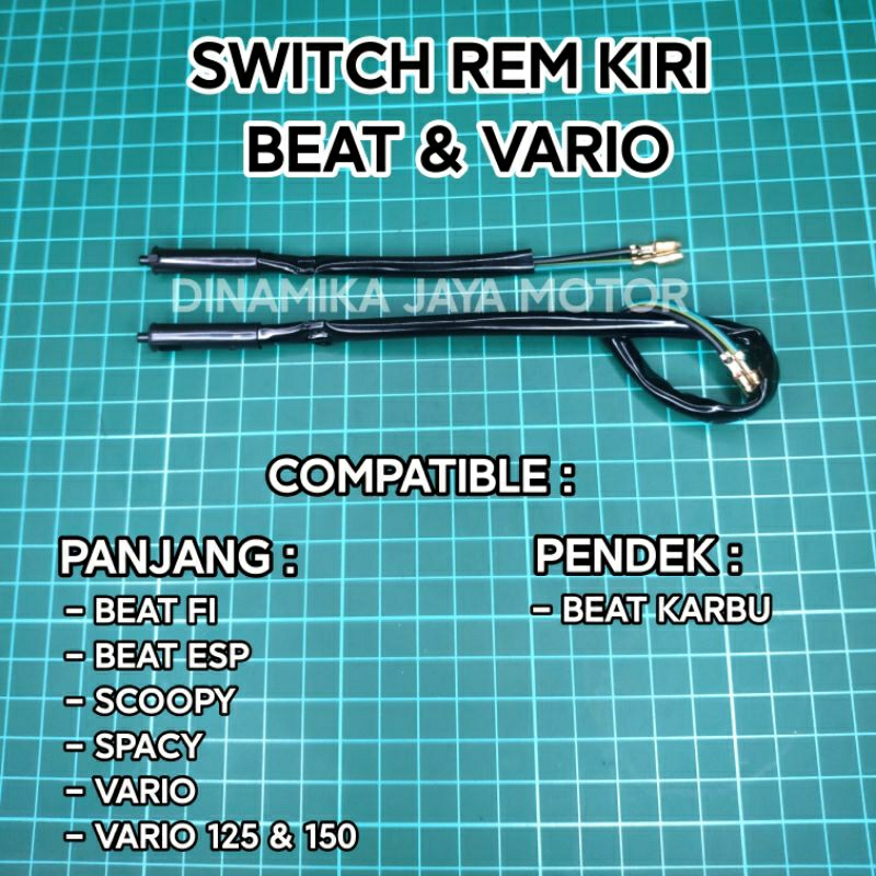 Jual SWITCH REM STOP KIRI BELAKANG BEAT FI VARIO SCOOPY SPACY VARIO 125 ...