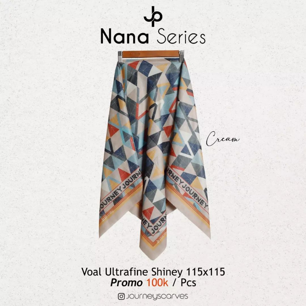Jual SKYSHOP HIJAB - HIJAB JOURNEY SERIES NANA /BAHAN VOAL ULTRAFINE SHINY/SIZE 115X115CM ...