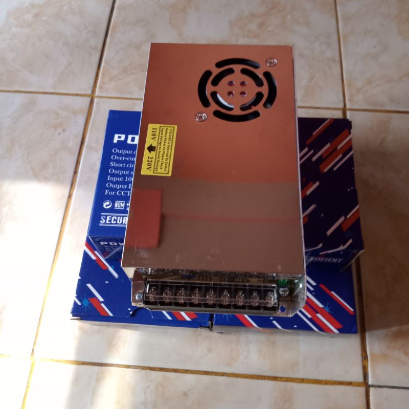 Jual Power supply adaptor switching 12V 3A, 5A, 10A, 15A, 20A, 30A murni / adaptor led strip 12 ...