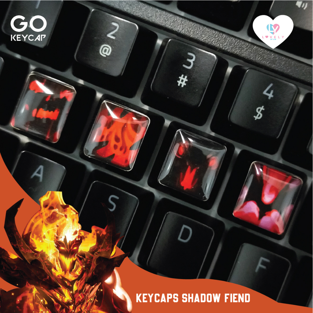 Jual Keycaps PBT Dota 2 Shadow Fiend Ability | GO KEYCAPS | Shopee ...