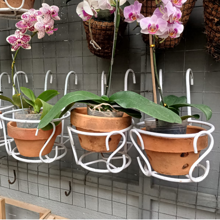 Jual Rak pot bunga balkon gantung, rak diameter 15 cm, rak dinding ...