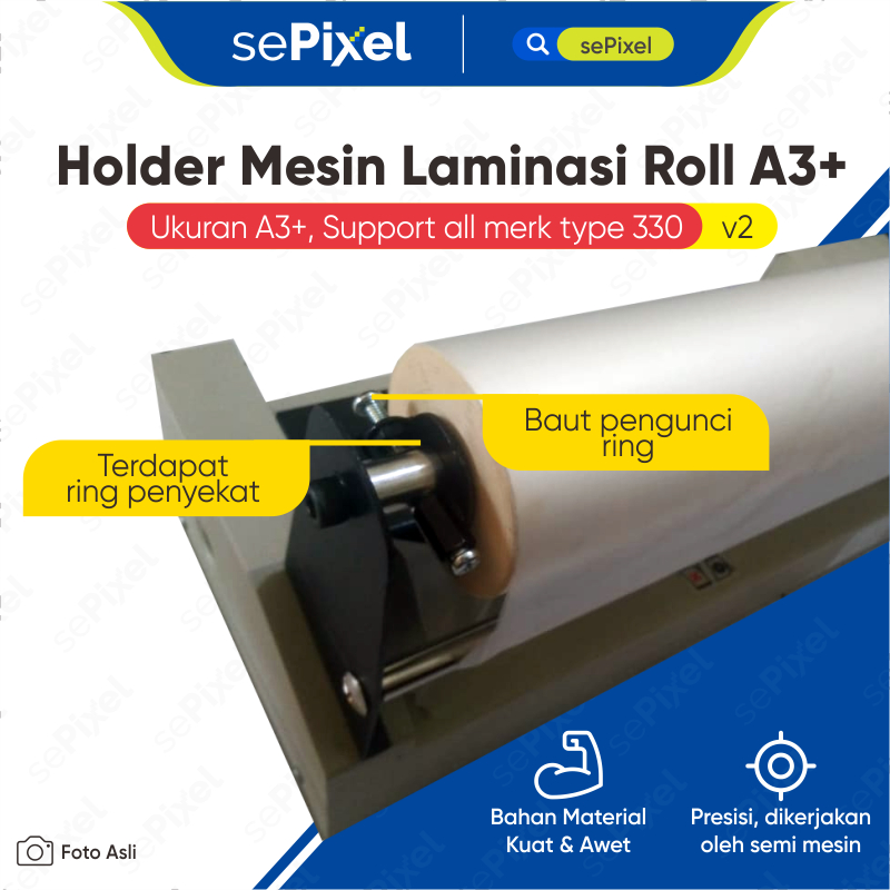 Jual Penyangga laminating Holder Mesin Laminasi Roll A3 | Shopee Indonesia