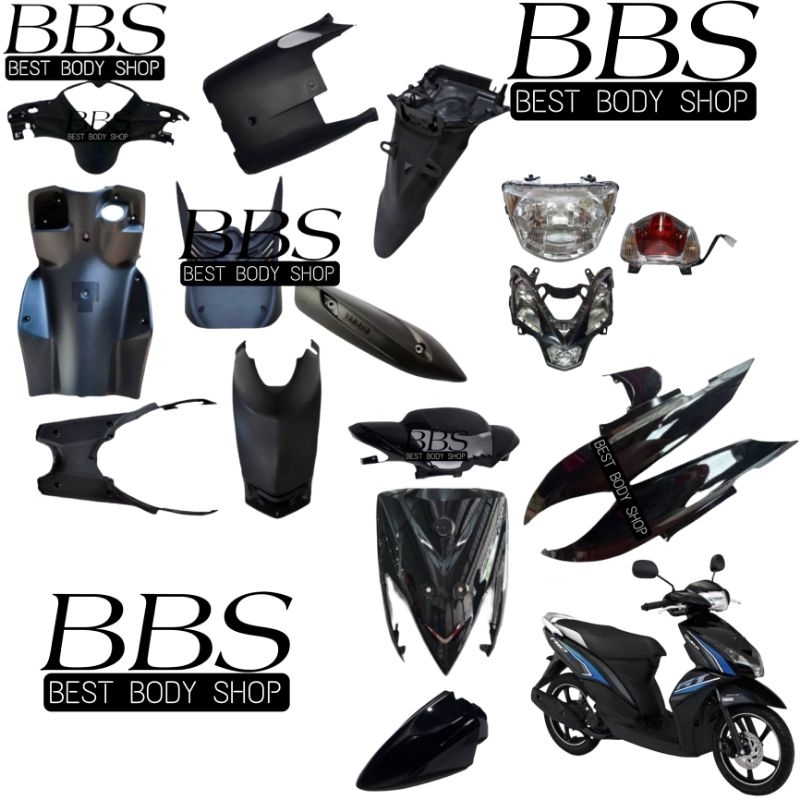 Jual Full Cover Body Yamaha Mio GT | Full Set Bodi Mio GT (Tanpa Sayap ...
