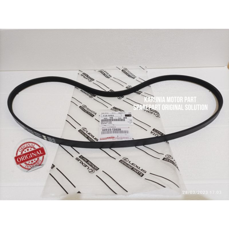 Jual V-Belt Fanbelt Vanbelt Tali Kipas Toyota Yaris Bakpao Vios NCP 93 2004-2016 Original 4PK ...