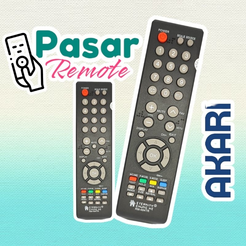 Jual REMOTE TV AKARI LCD LED | Shopee Indonesia