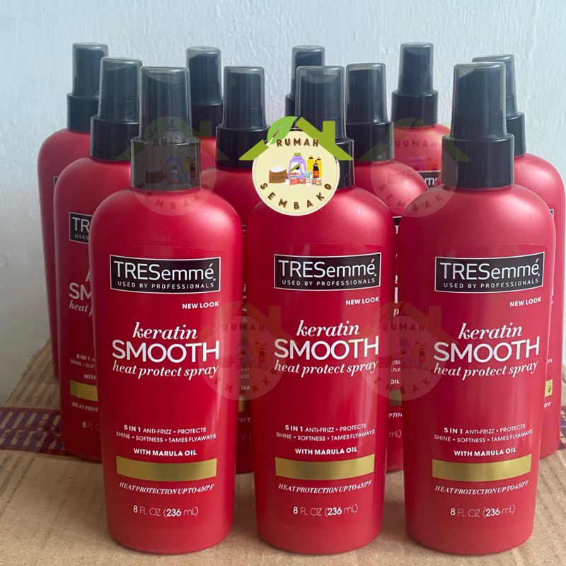 Jual Tresemme Keratin Smooth Heat Protection Spray with Marula Oil ...