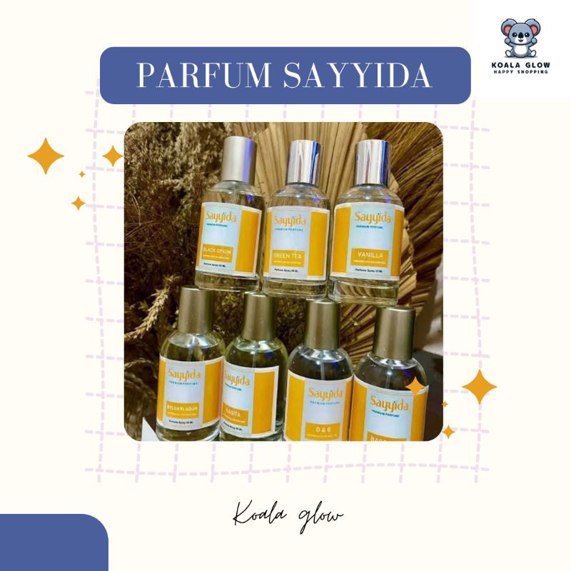 Jual PARFUM SAYYIDA PREMIUM | COD 35ML DAN 50ML Sayyida Parfum | Shopee ...