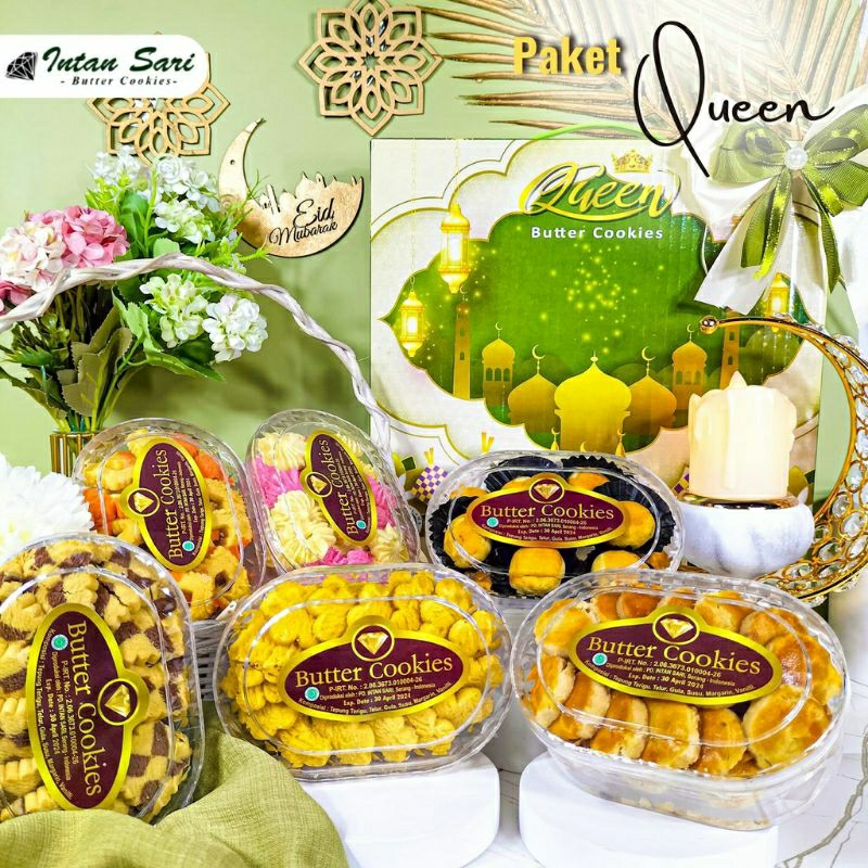 Jual Intan Sari Parcel Lebaran kue kering 6 Toples | Shopee Indonesia
