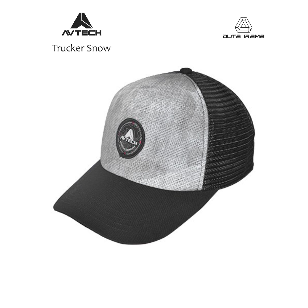 Jual DUTAIRAMA - AVTECH Topi Trucker Snow 0607 | Shopee Indonesia