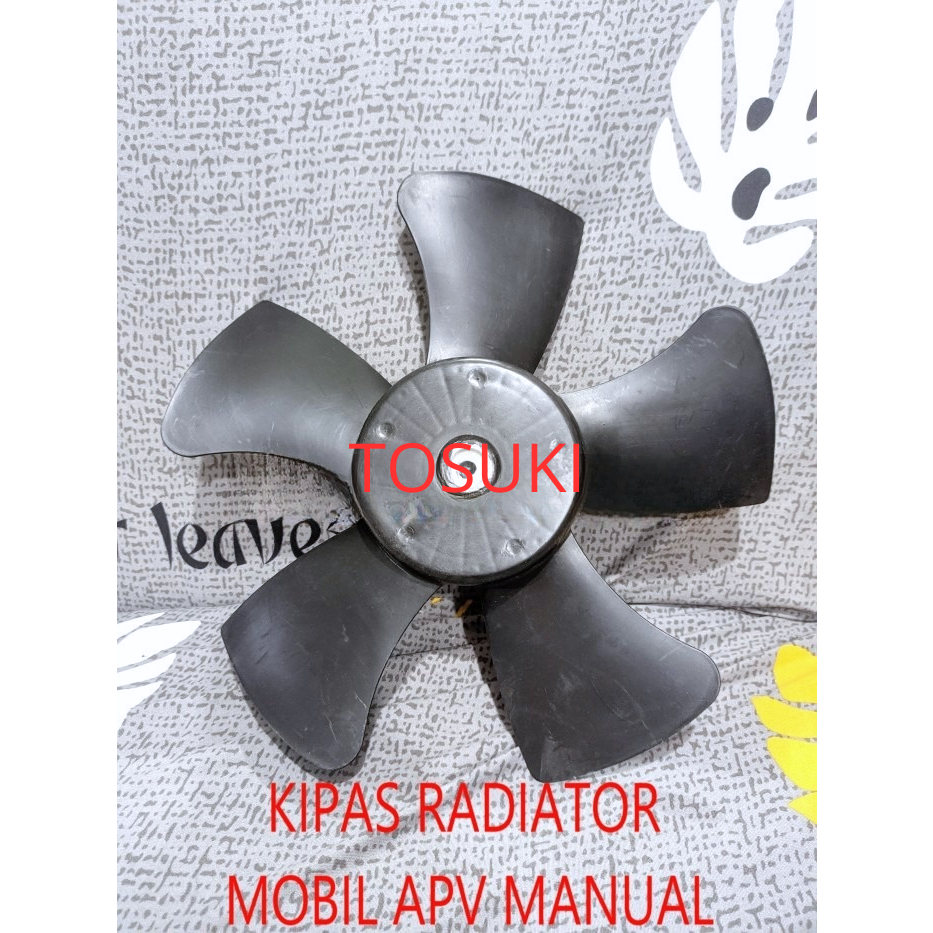 Jual Kipas Radiator Fan Blade 5 Daun Kipas mobil Suzuki APV Manual ...
