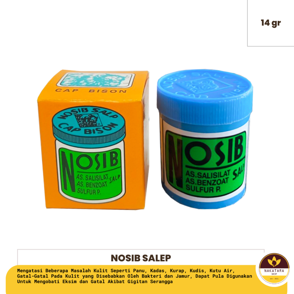 Jual SALEP KULIT NOSIB UKURAN 14 GRAM | Shopee Indonesia