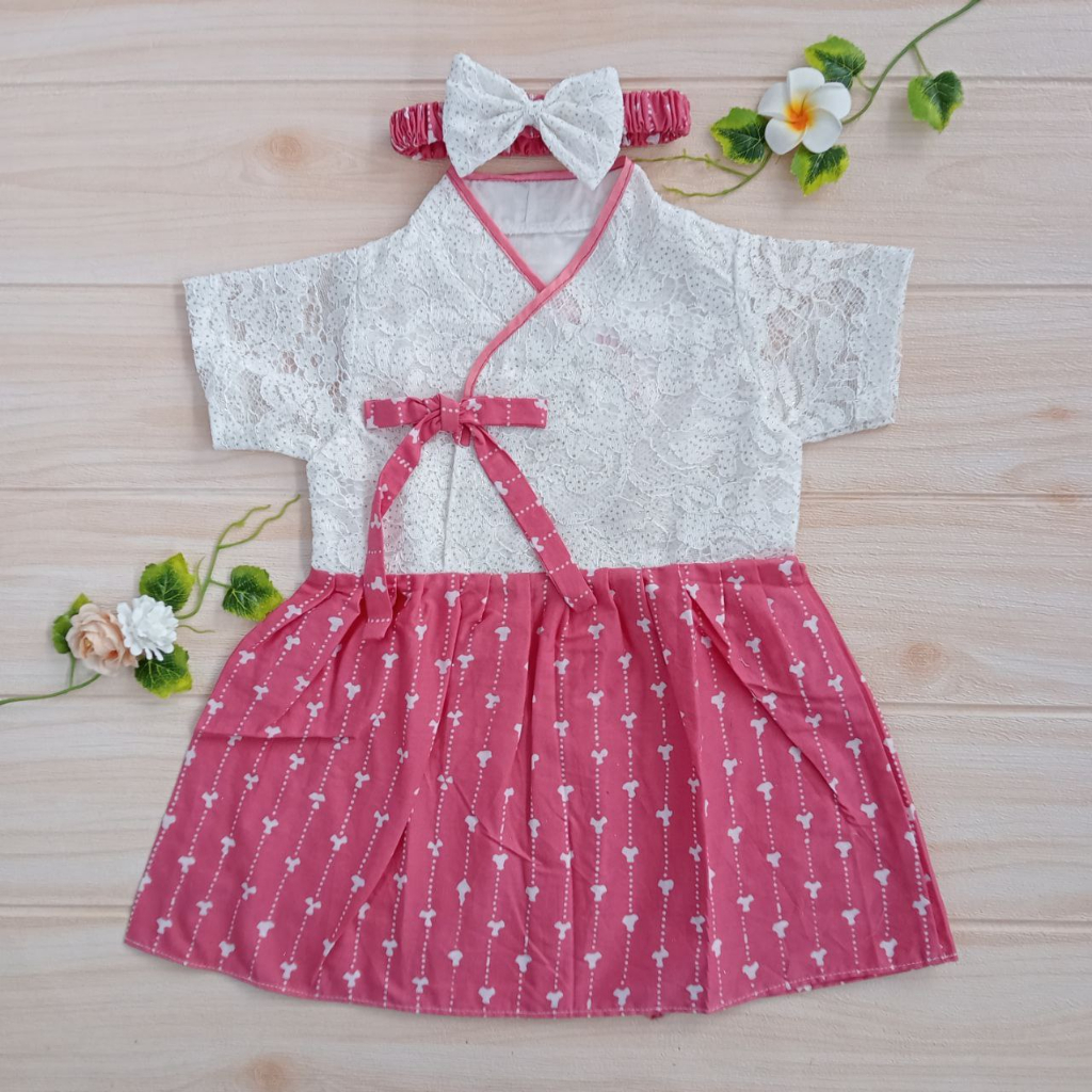 Jual Hanbok Anak / Dress Anak Korean Style / Hanbok Batik / Hanbok ...